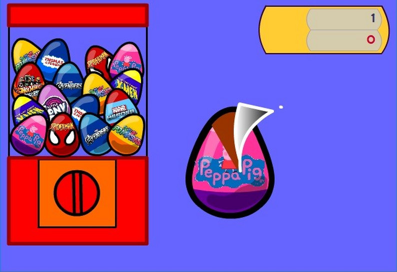Surprise Eggs Machine by CreativaGS