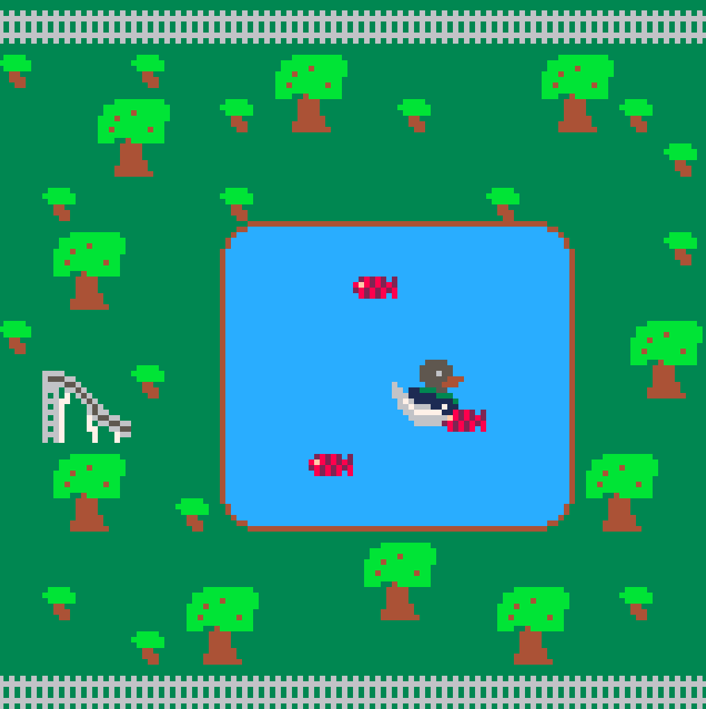 Placid Pico Duck Simulator by Vera Koeller