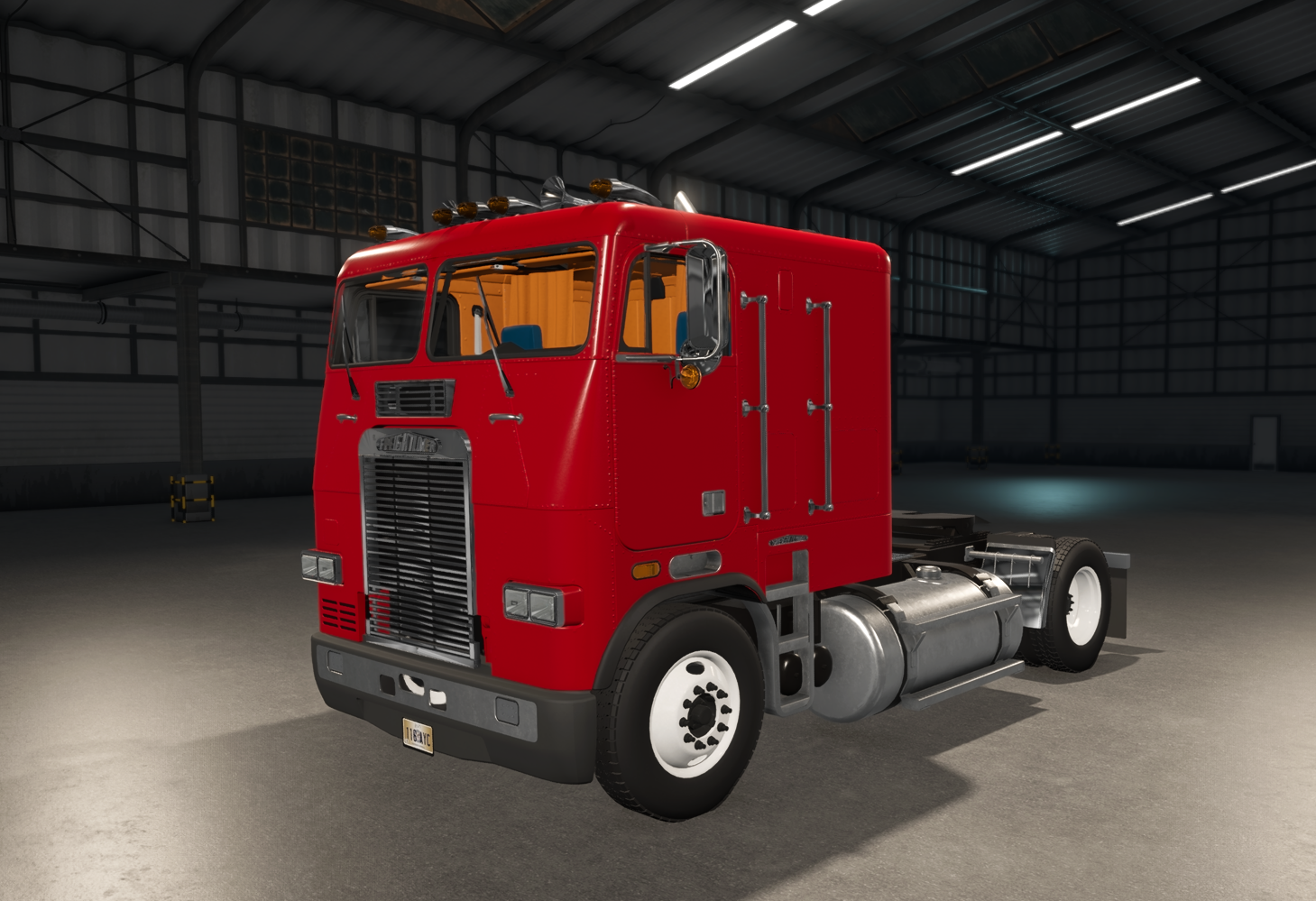 Freightliner FLT Cabover for FS25 by Whiskey Sierra Modding