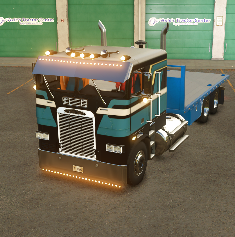 Freightliner FLT Cabover for FS25 by Whiskey Sierra Modding