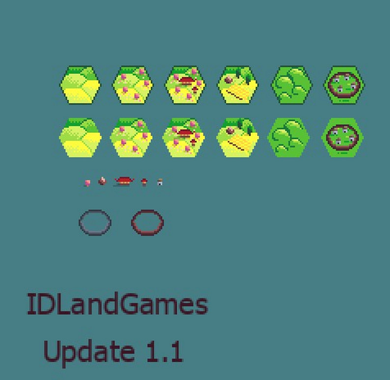 Pixel Hex - Set 1 by IDLandGames