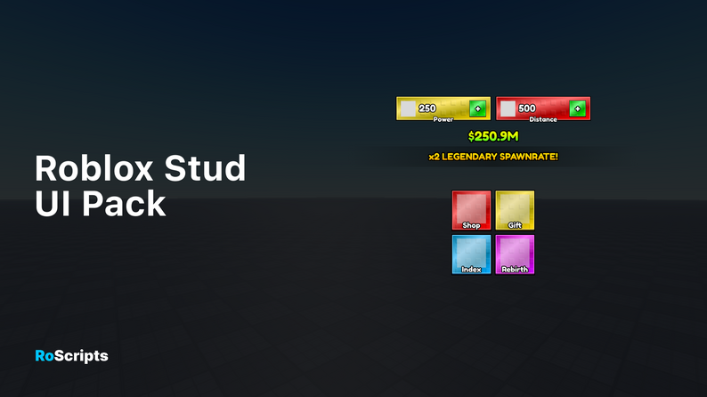 Roblox Stud UI Pack by HopsDev