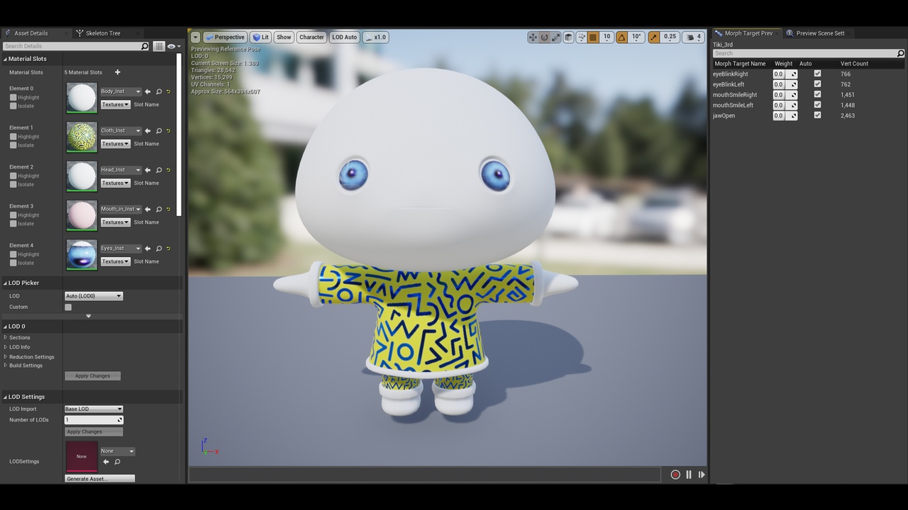Game-Ready Live Link | ARKit Blendshapes & Rigged by 3DLAKOUR