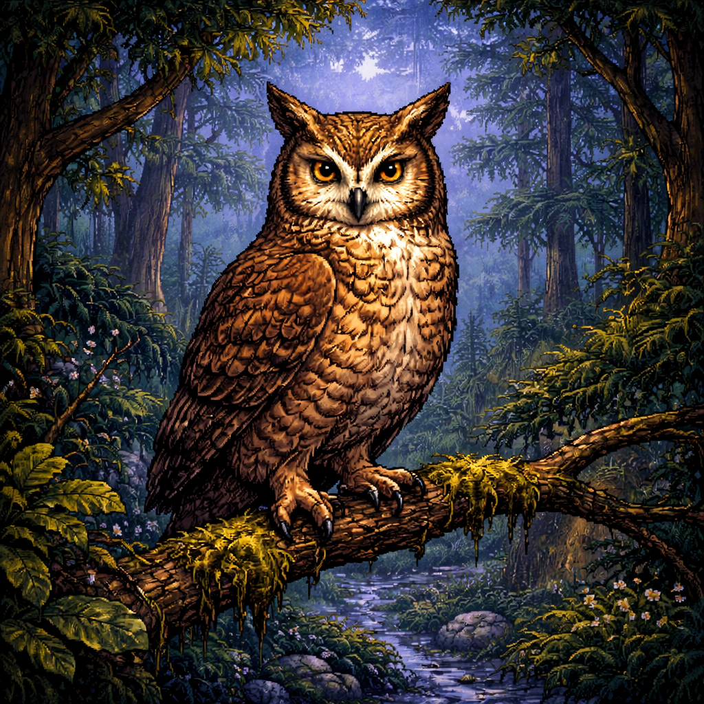Animals pixel art - forest by Shawn.Yao
