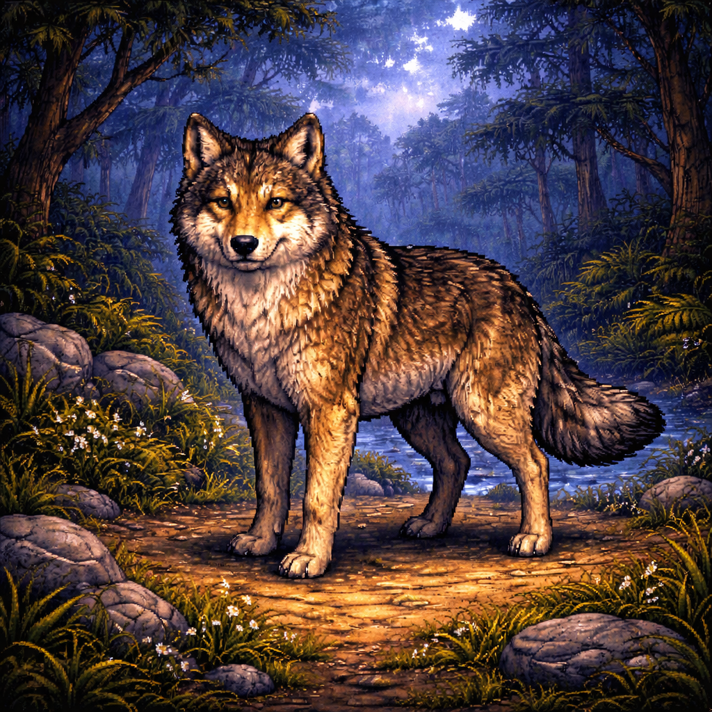 Animals pixel art - forest by Shawn.Yao