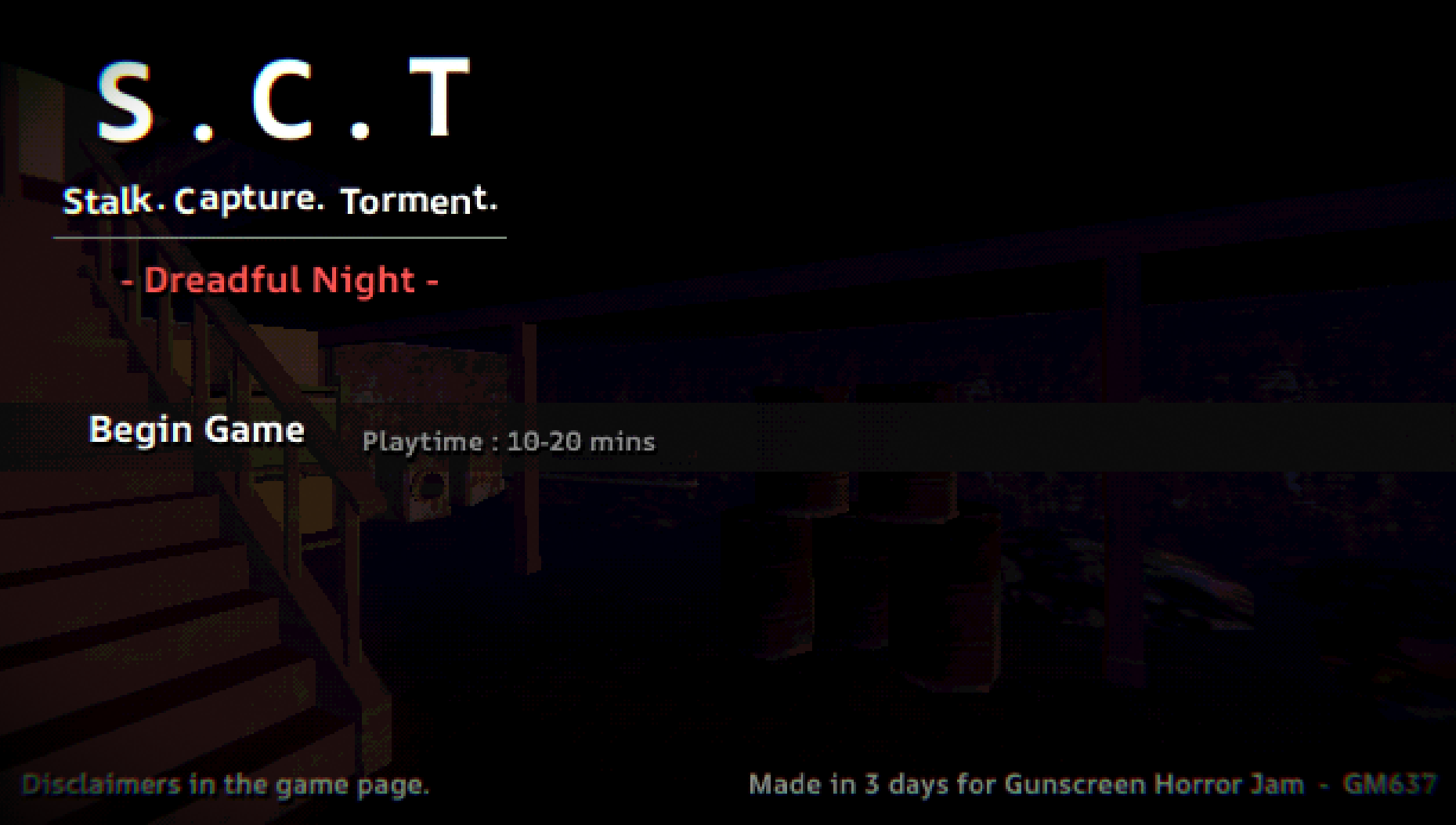 SCT : Dreadful Night by GM637
