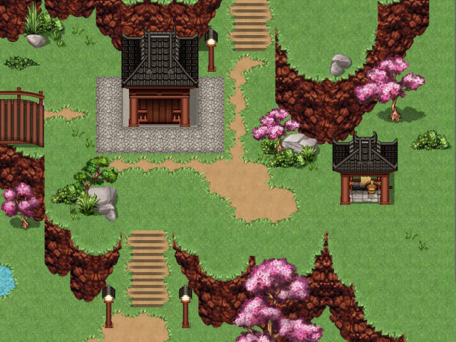 KR Spirit of Japan Tileset for RPGs (Part 1: Village) by Kokoro Reflections
