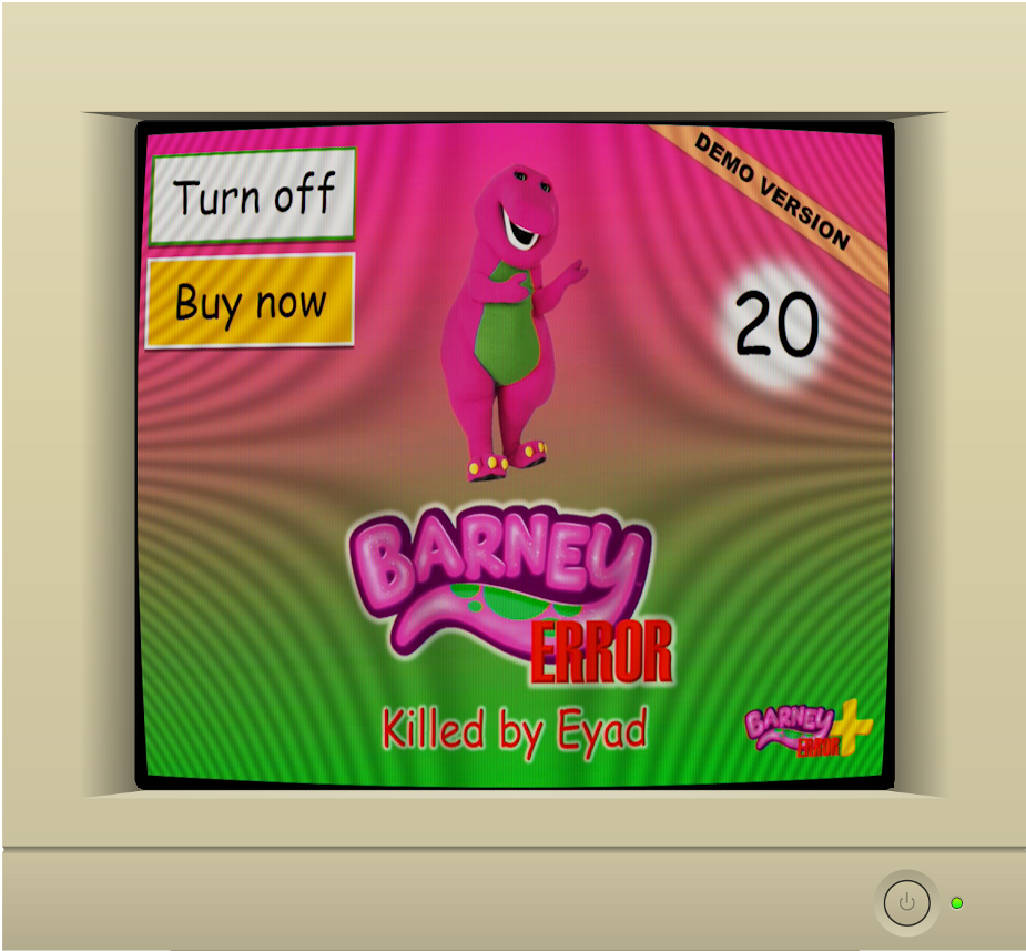 Barney Error Plus: Retro Edtion Official Launch - Barney Error Plus ...