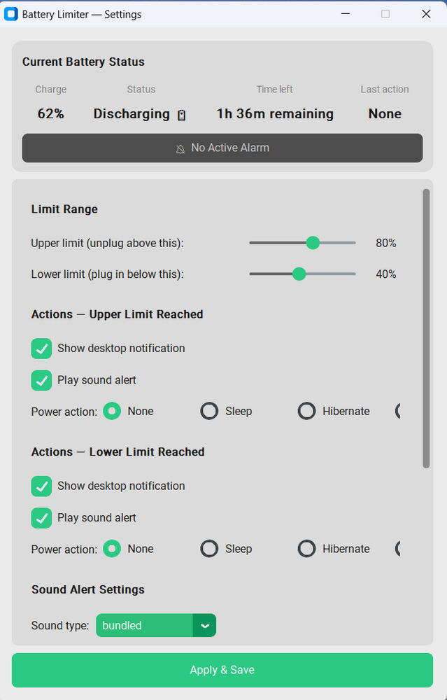Battery Limiter by akash21