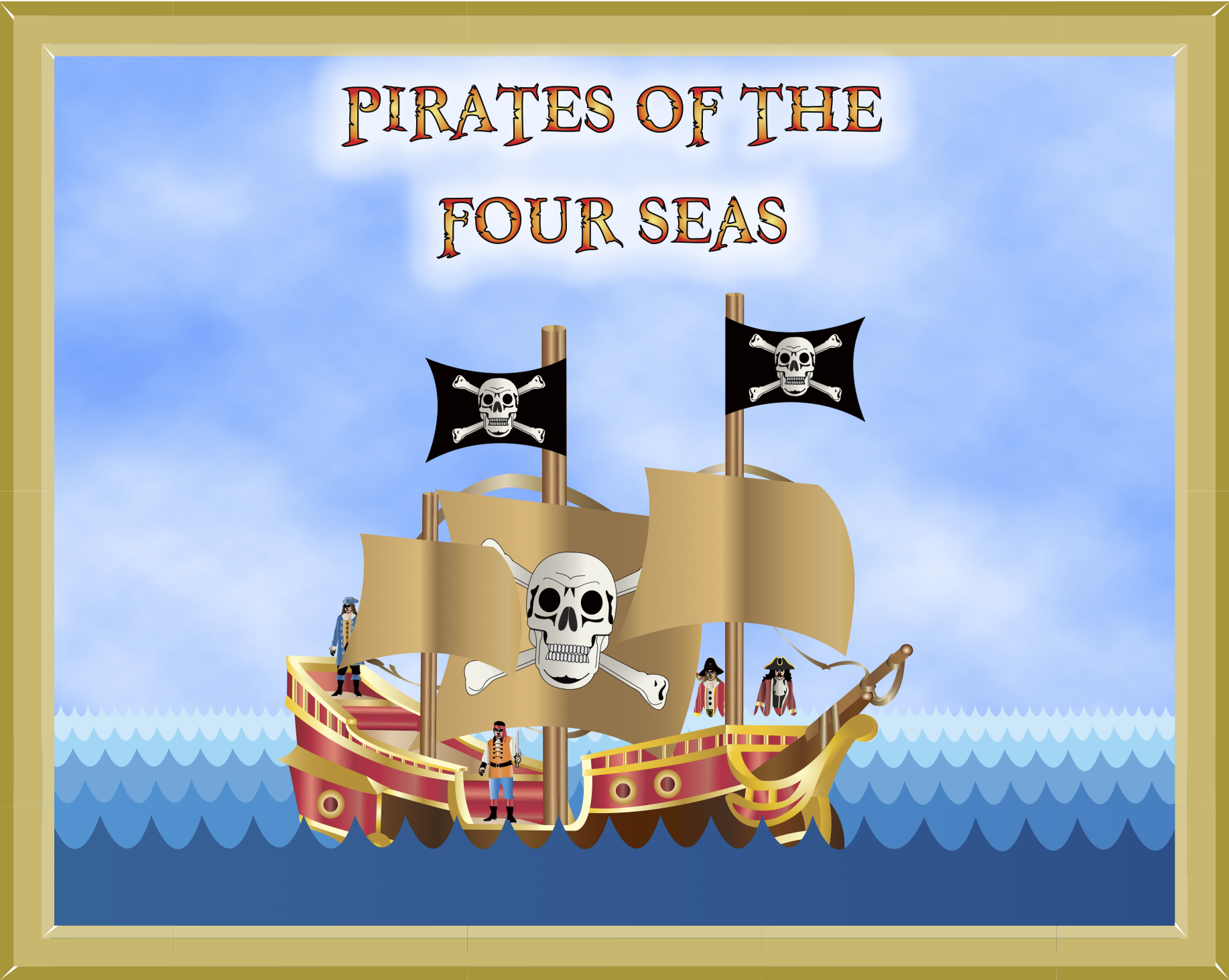 Pirates of the Four Seas. iMac Version by Children's_themed_games