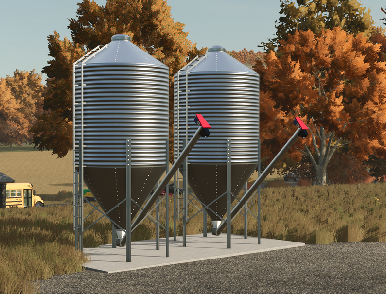 FS25 Feed Bin by GMF Mods & Edits