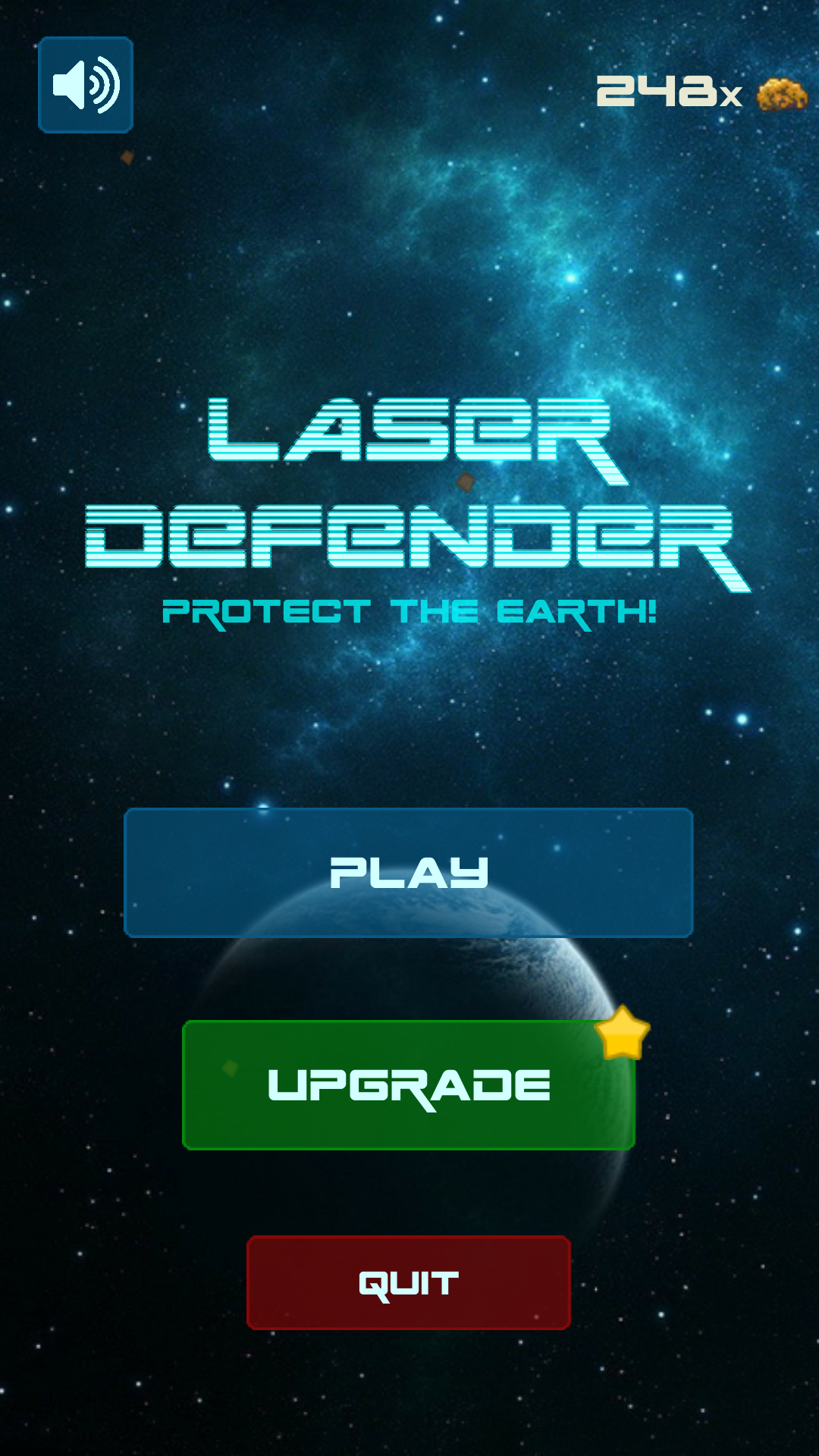 Laser Defender by CloudDeLuna