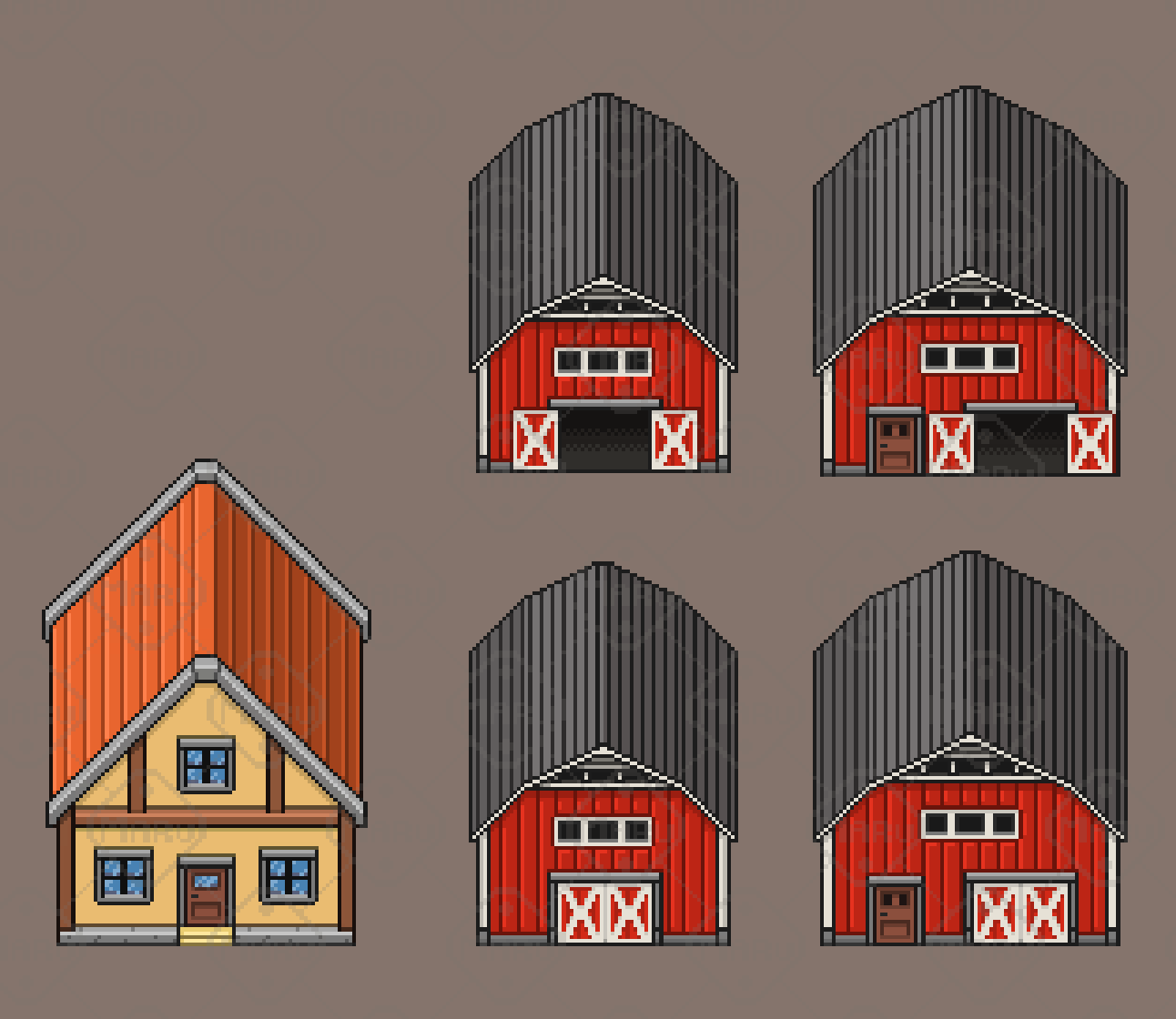 Launch Update – Top‑Down Farm Buildings Pack - Top‑Down Farm Buildings ...