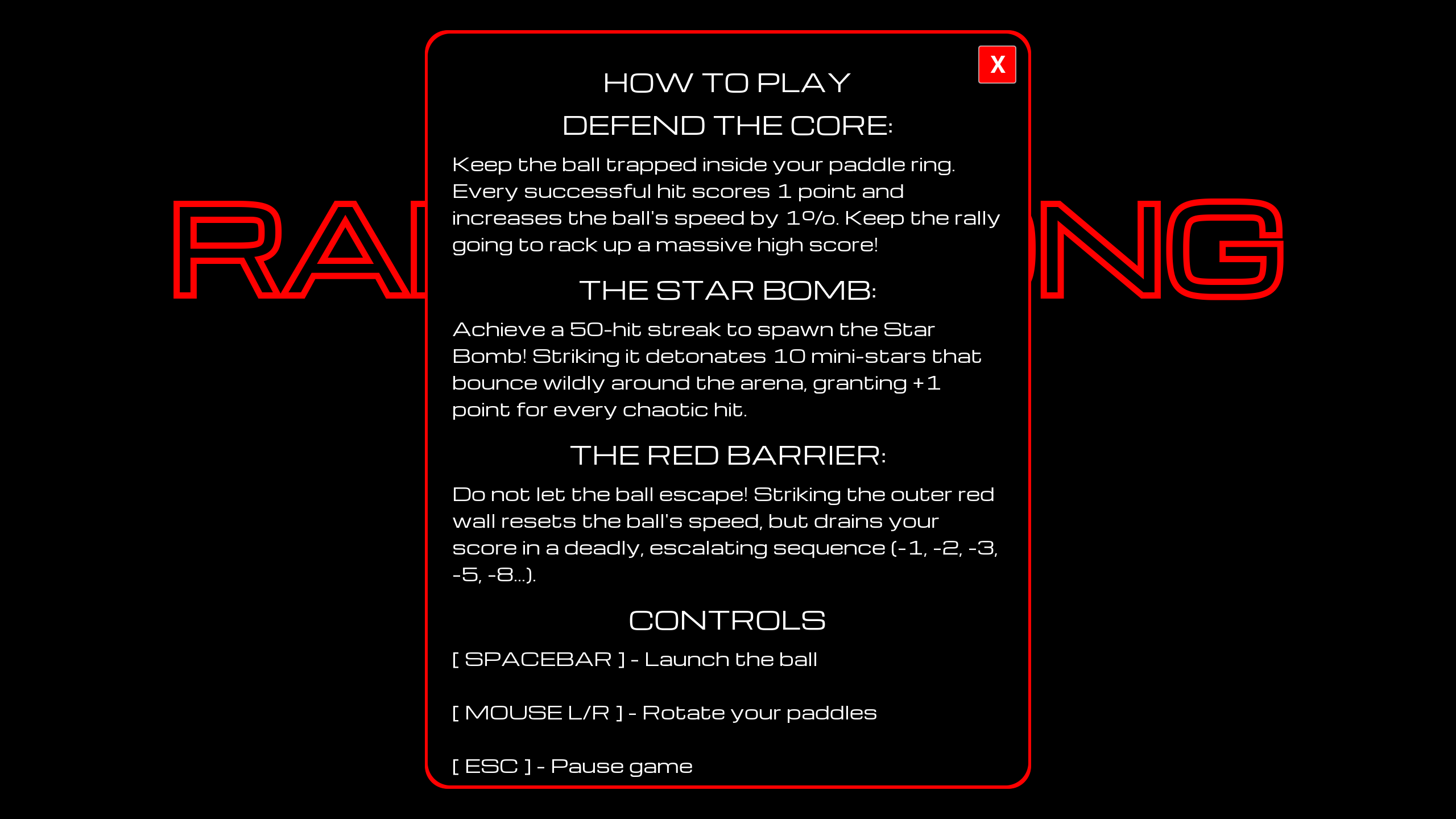 Radial Pong by Code Red Games