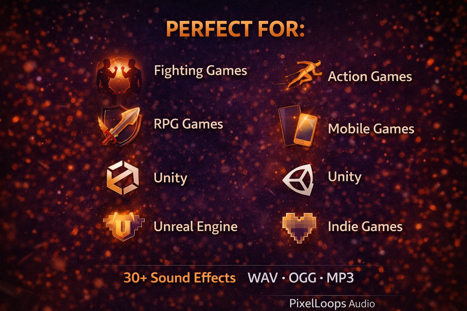 Impact & Hit Sound Effects Pack by PixelLoops Studio
