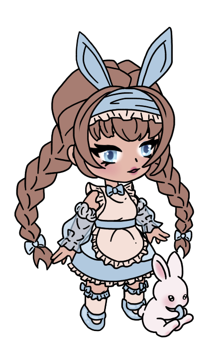Easter Character (Chibi pack) by MaelleMarylloup