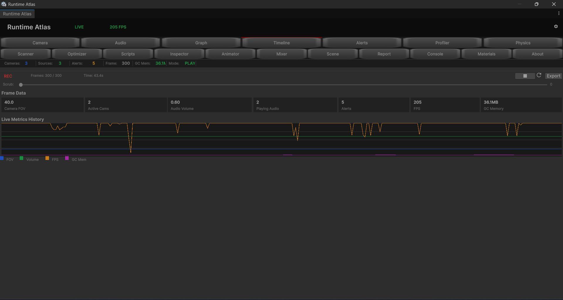 Runtime Atlas – Unity Debugging & Performance Toolkit by Tools Studio