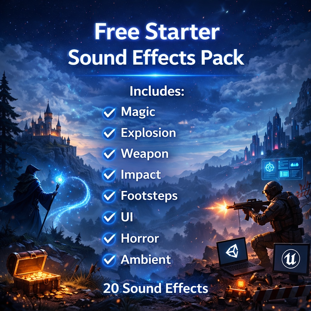 Free Starter Sound Effects Pack Released - Free Starter Sound Effects ...