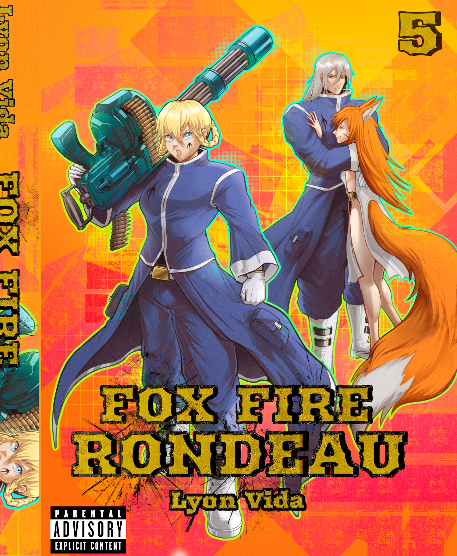Mission 5 cover is up! - Fox Fire Rondeau by Lyon Vida