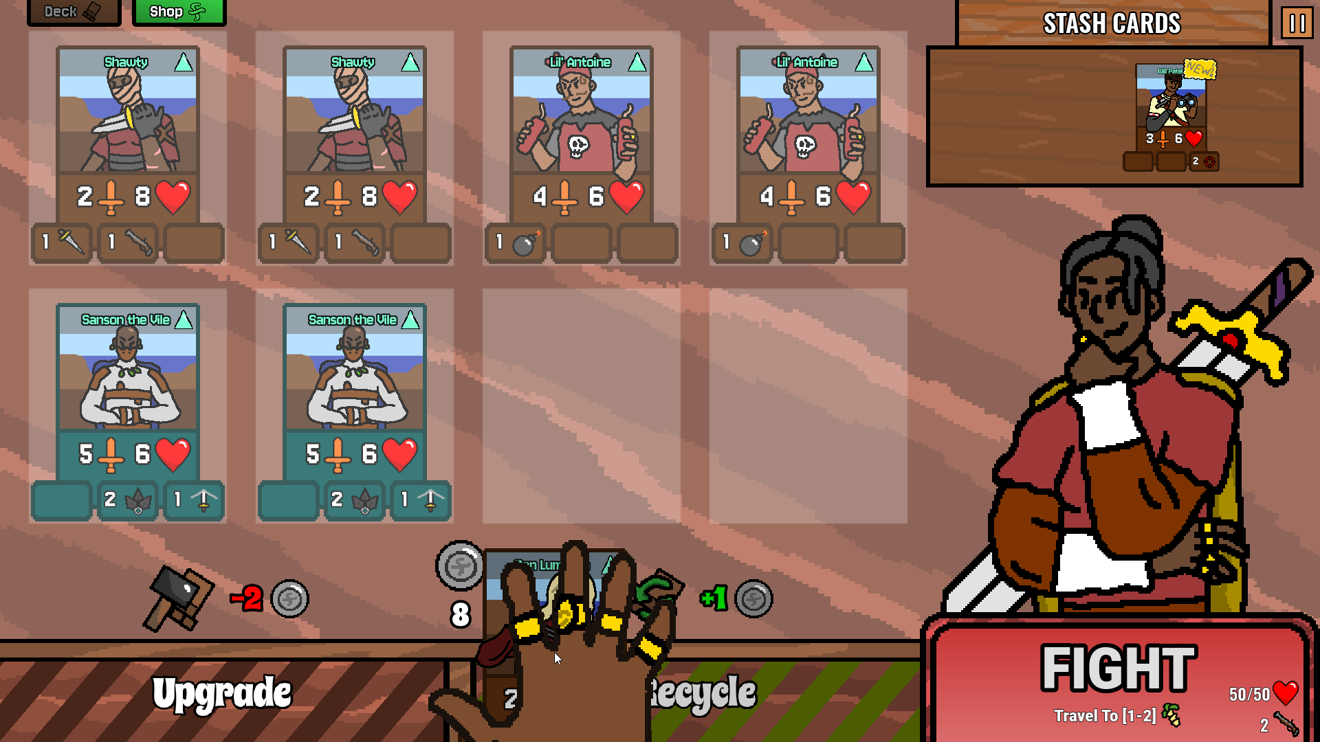 Stash Overhaul [Patch v0.4] - Card To Conquer by Pepperios