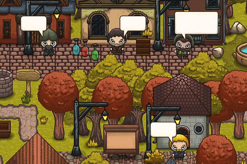 Seller NPC Character 2D Sprites by Free Game Assets (GUI, Sprite, Tilesets)