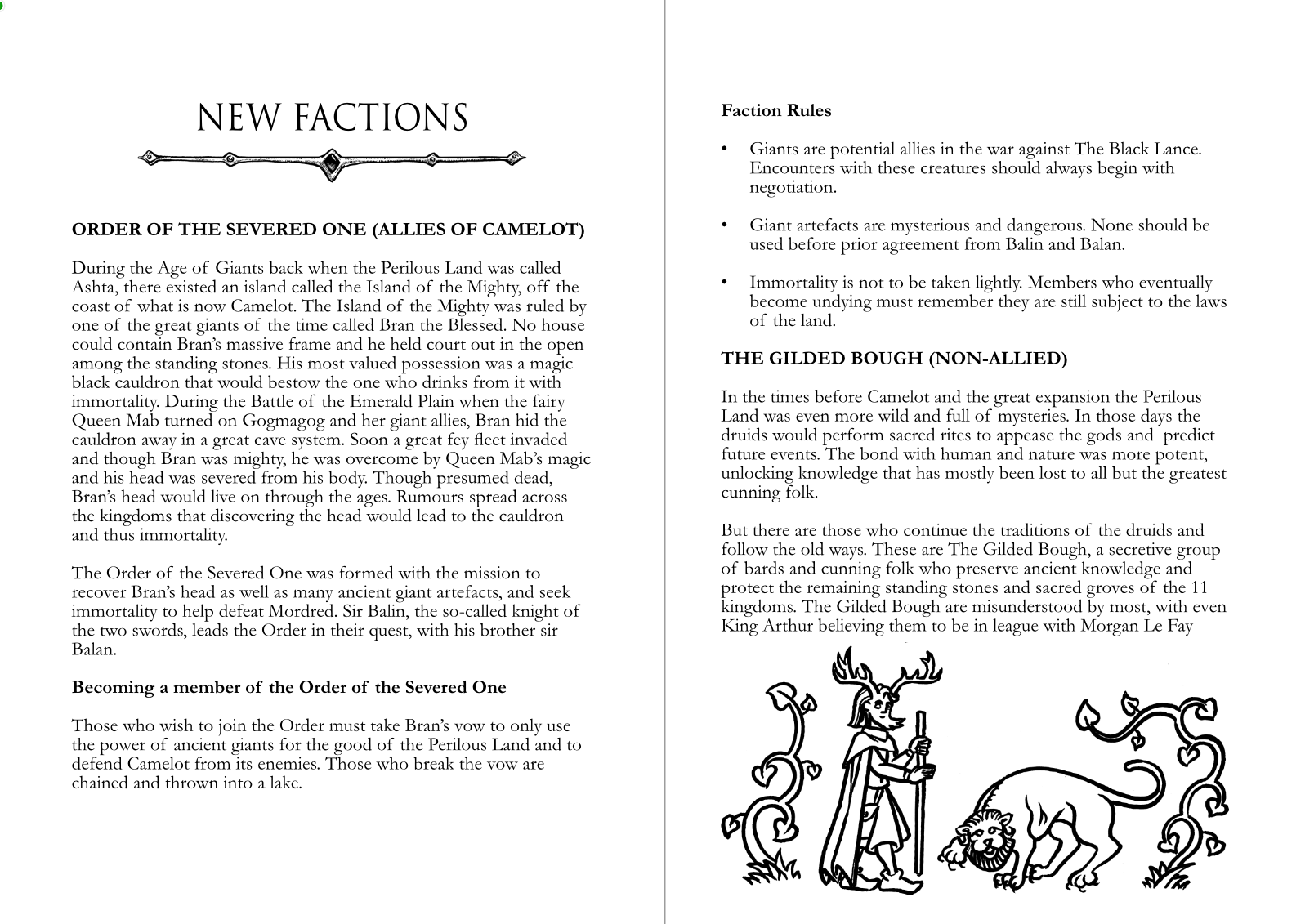 Merlin's Miscellany (Romance of the Perilous Land) by Trollish Delver Games