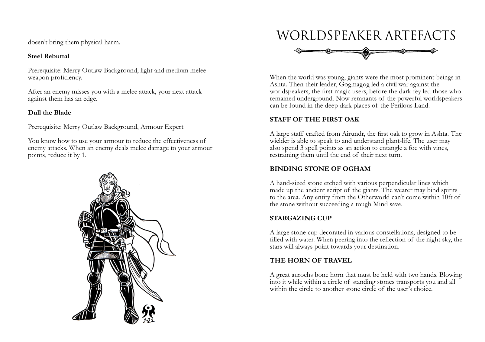 Merlin's Miscellany (Romance of the Perilous Land) by Trollish Delver Games
