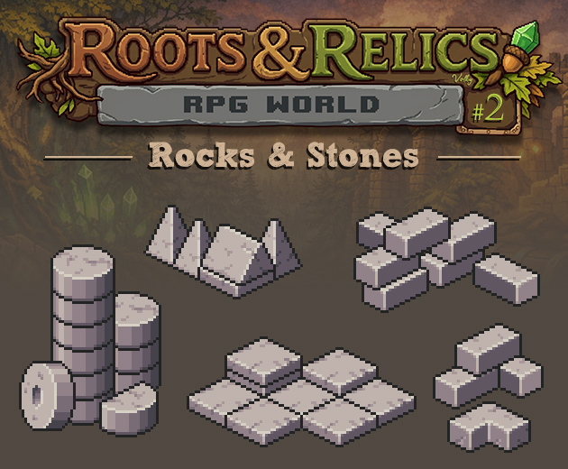 Update for Rocks & Stones! 4 New Items! - Roots & Relics RPG World ...
