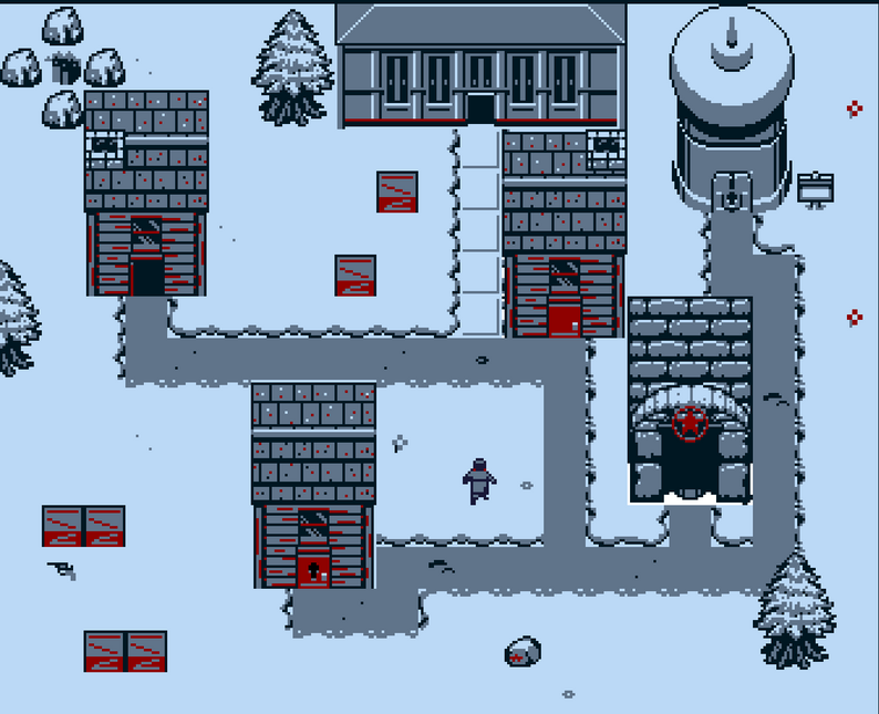 Soviet Pixel Art Tileset by coldrice