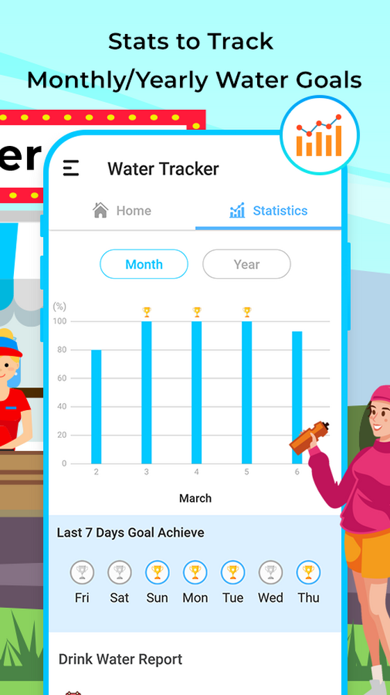 Water Tracker: Water Drinking Reminder App by WaterTracker