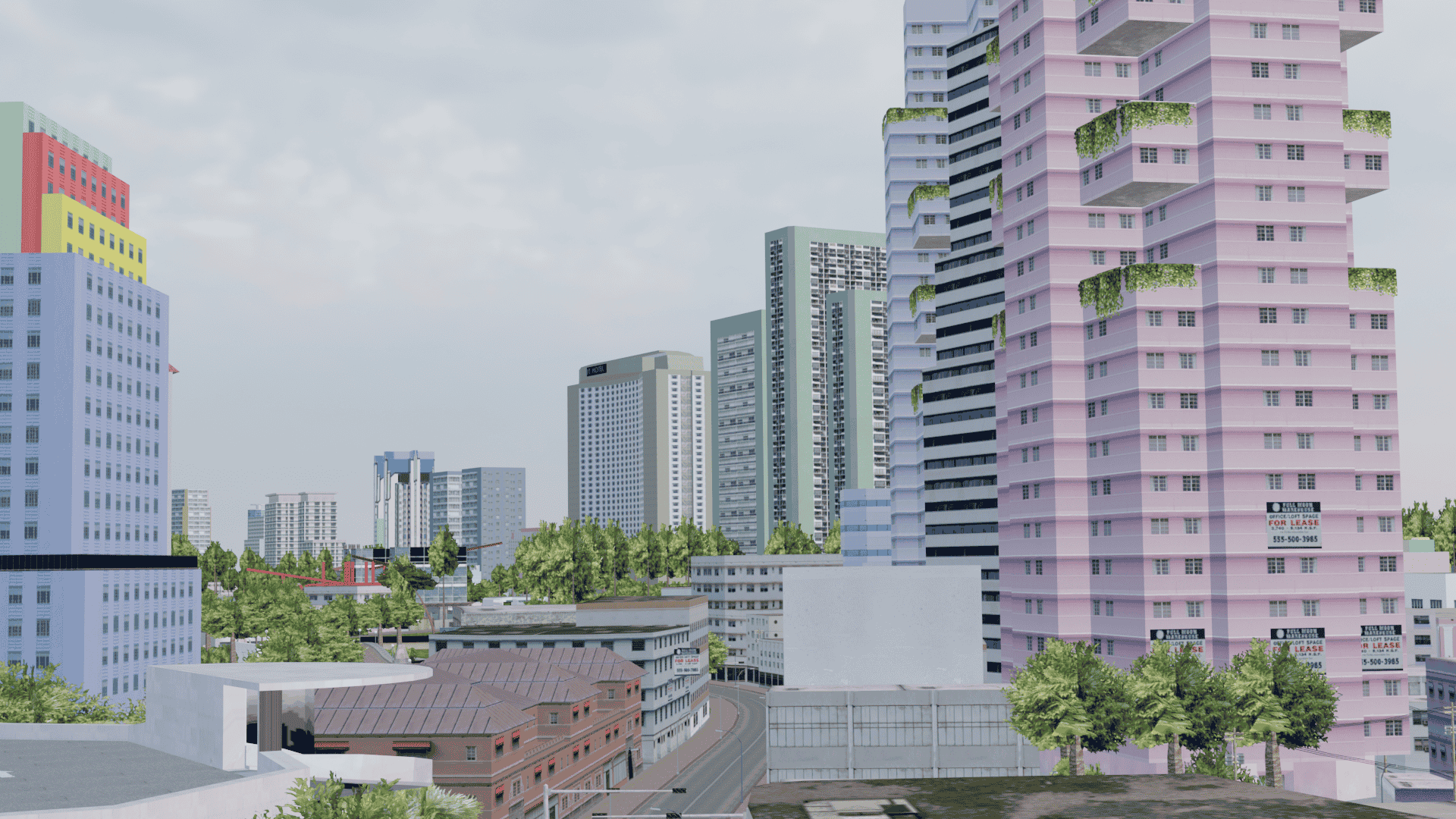 GTA Vice City Map 3D Model by NeezGames