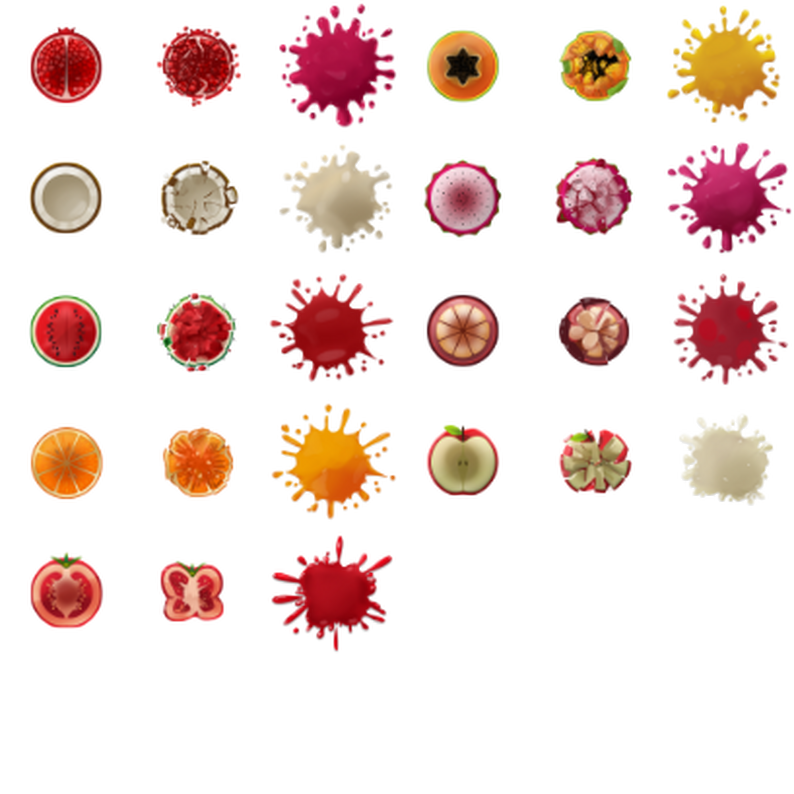 Fruits Sprite by Rothanavatar