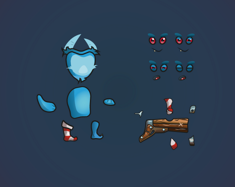 2D Character - Monster Hunter by crisPlease