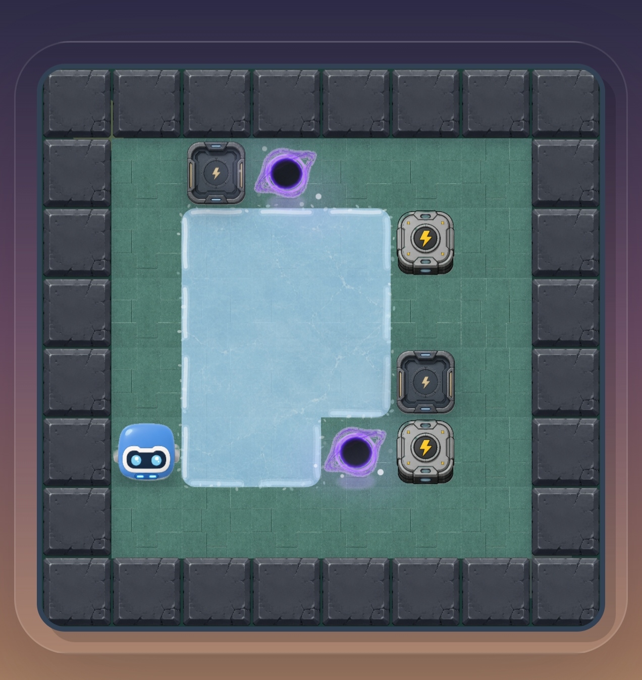 The game now has a themed UI! - The Inertia Room by August Scott