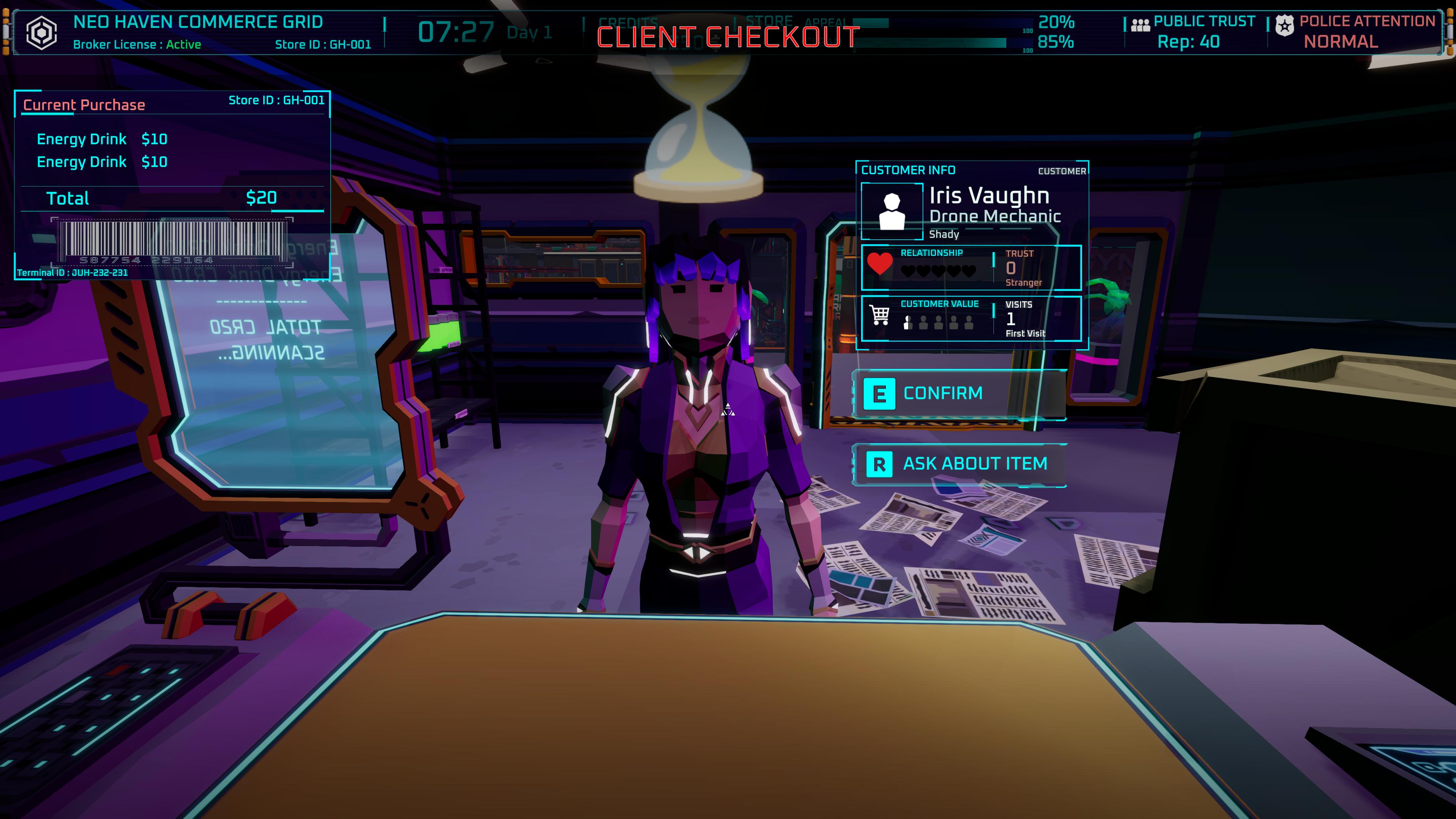 Devlog #6 — Every Item Tells A Different Story - Ghost Receipt by ...