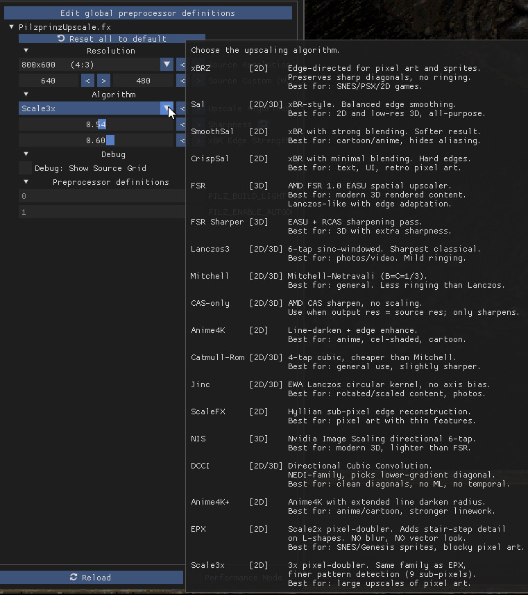 Auto-Detect Stability Fix - Pilzprinz Upscale - Multi-Algorithm ReShade ...