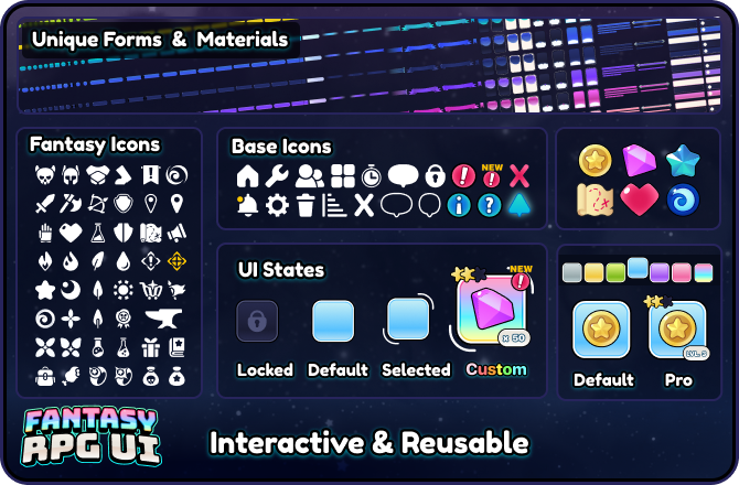 Launch & Developer Feedback Survey - Fantasy RPG UI Pack by dobo_ui