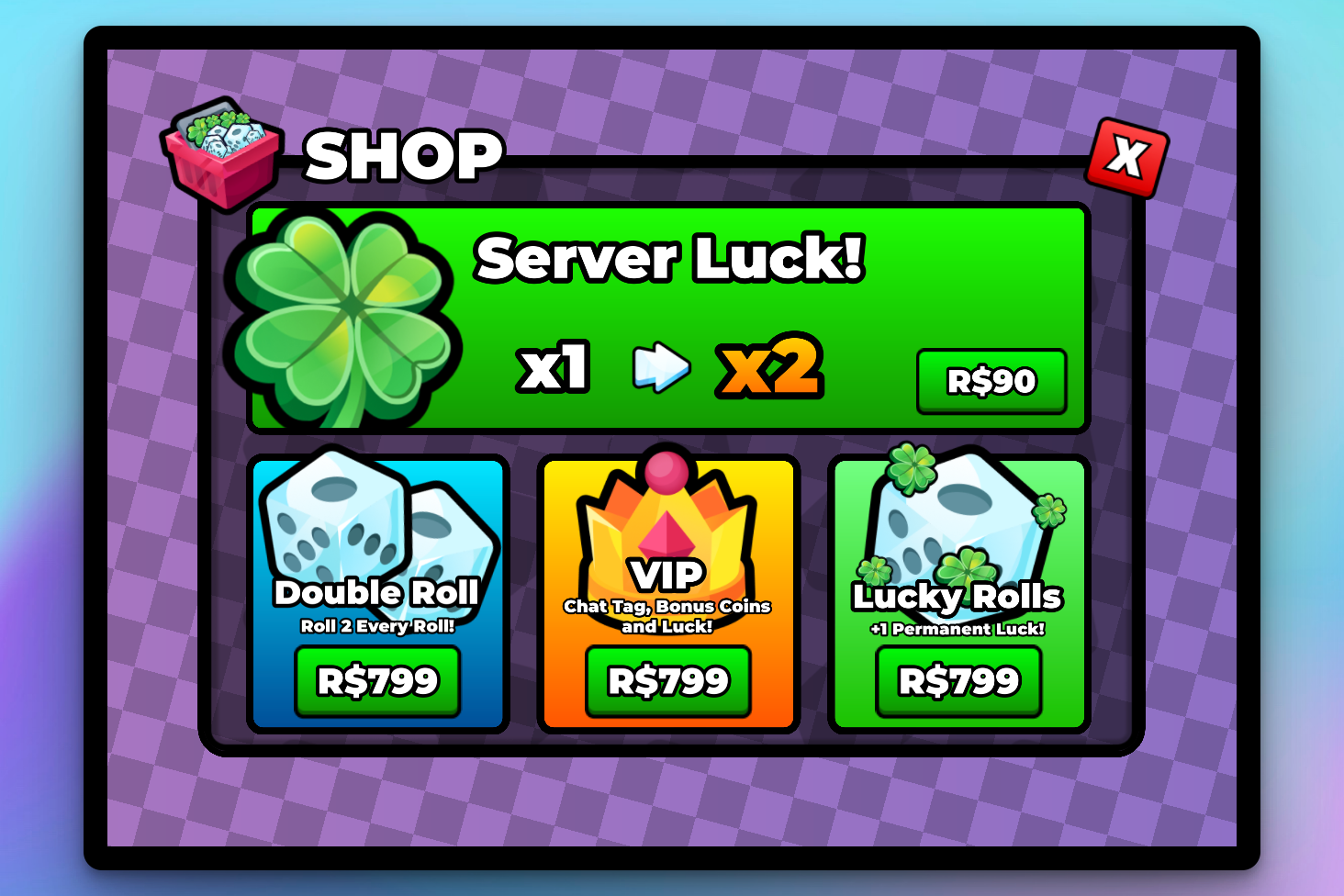[+9 FRAMES] Roblox Scripted UI RNG Pack by LivvysOrchard