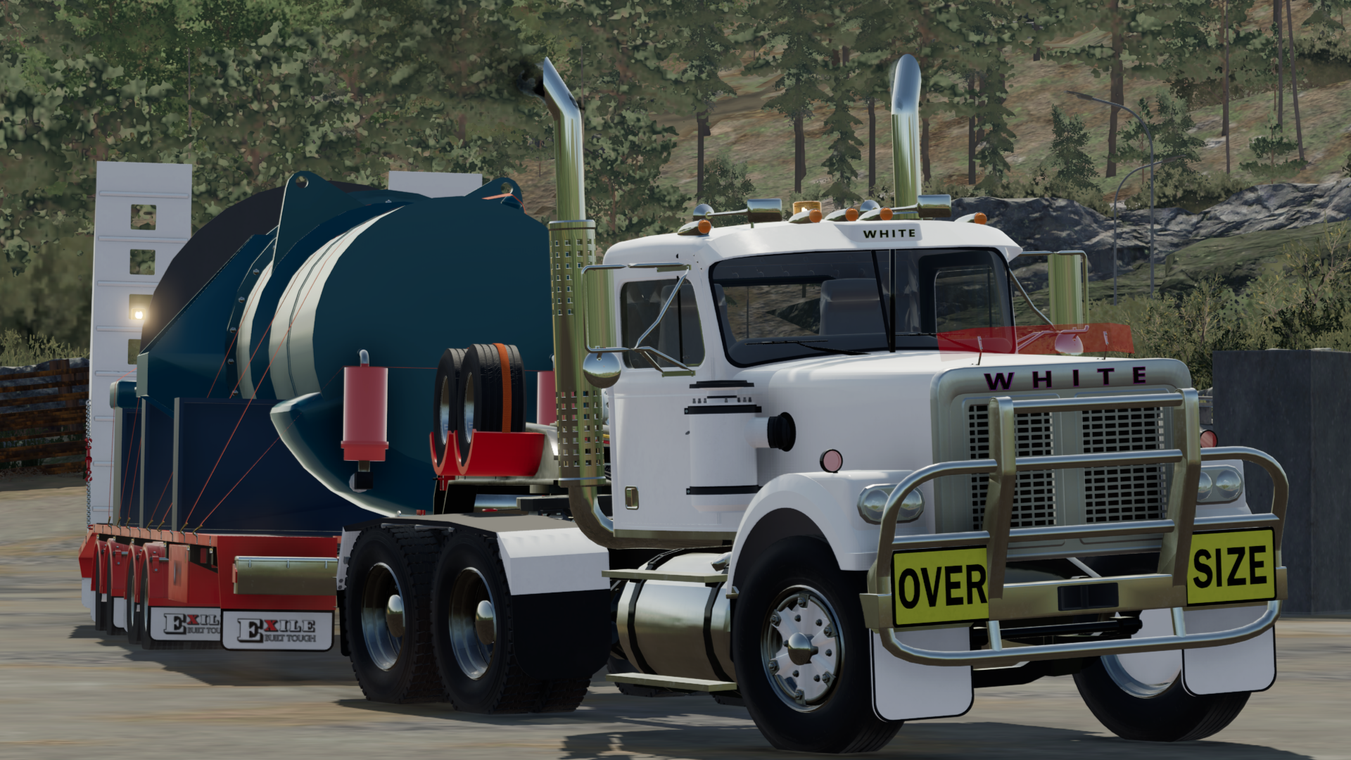 (FS22) White Roadboss by Aussie_Tradie