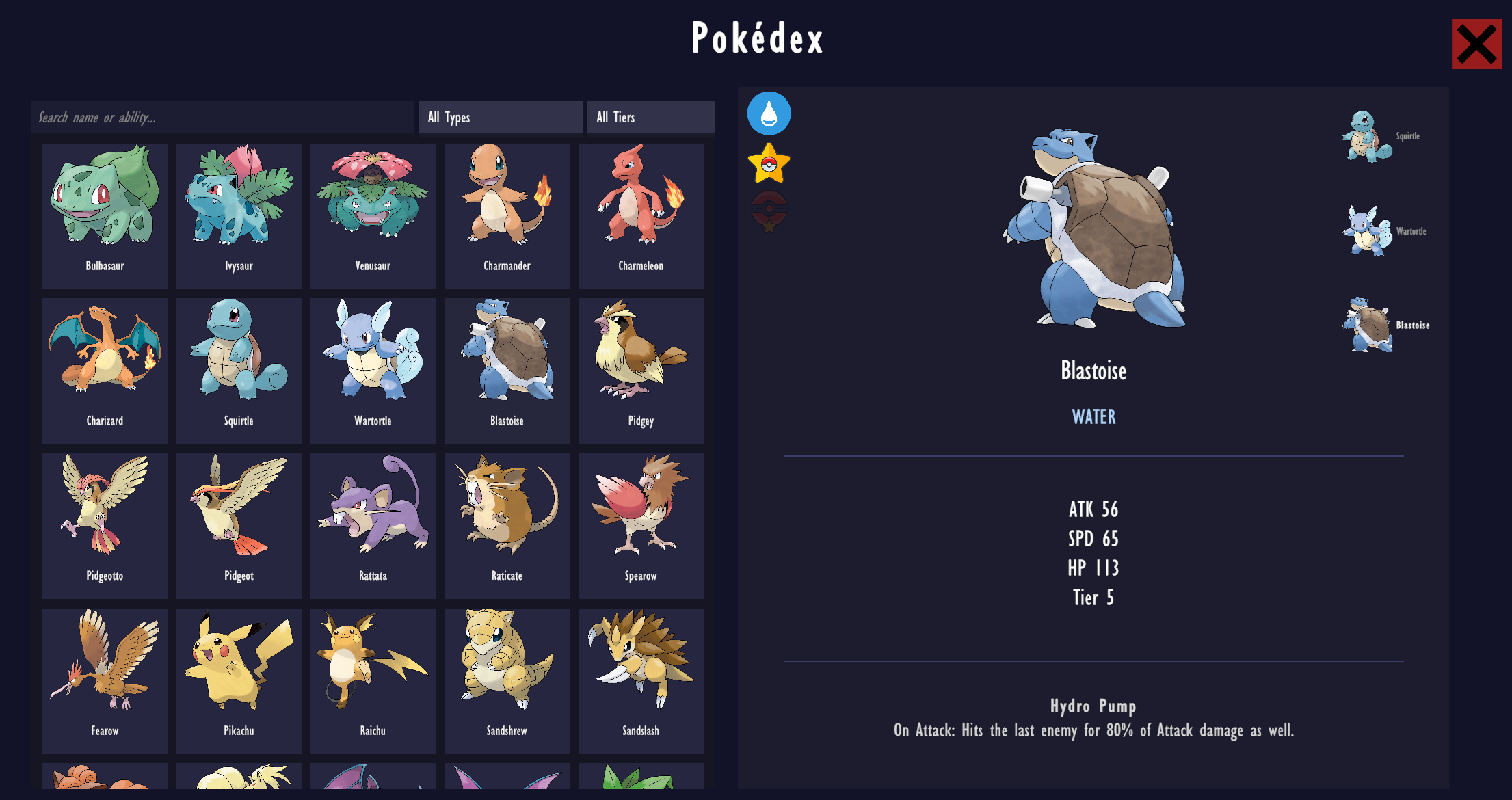 Pokémon Auto Battler by Dimlas