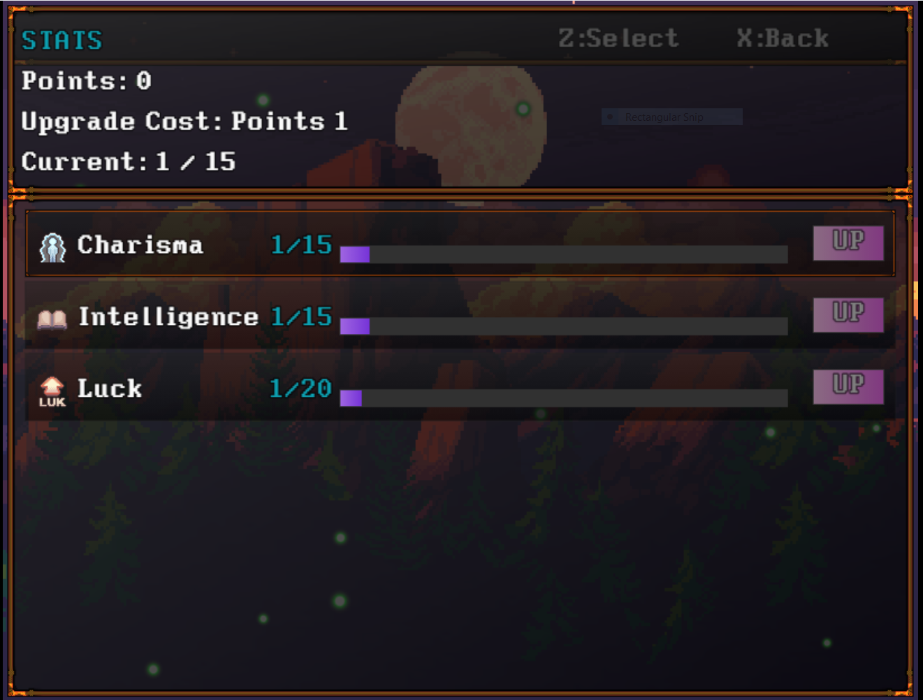 RPG Maker MZ Custom Stat Menu System by SLYRAIN GAMES SRG