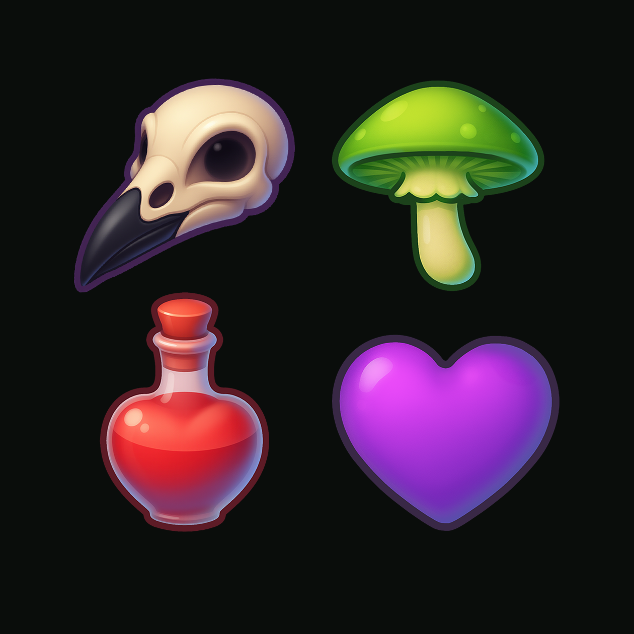 New Pack: 15 Magic Avatars — Witches, Mages, Wizards - Cozy Witchcraft ...