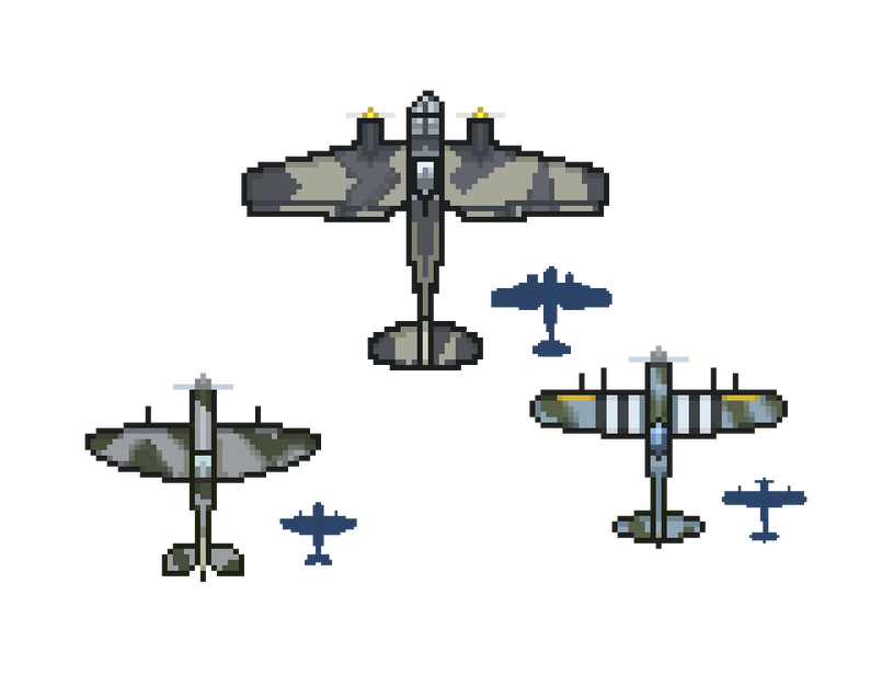 WW2 aircrafts pack by jh2assets