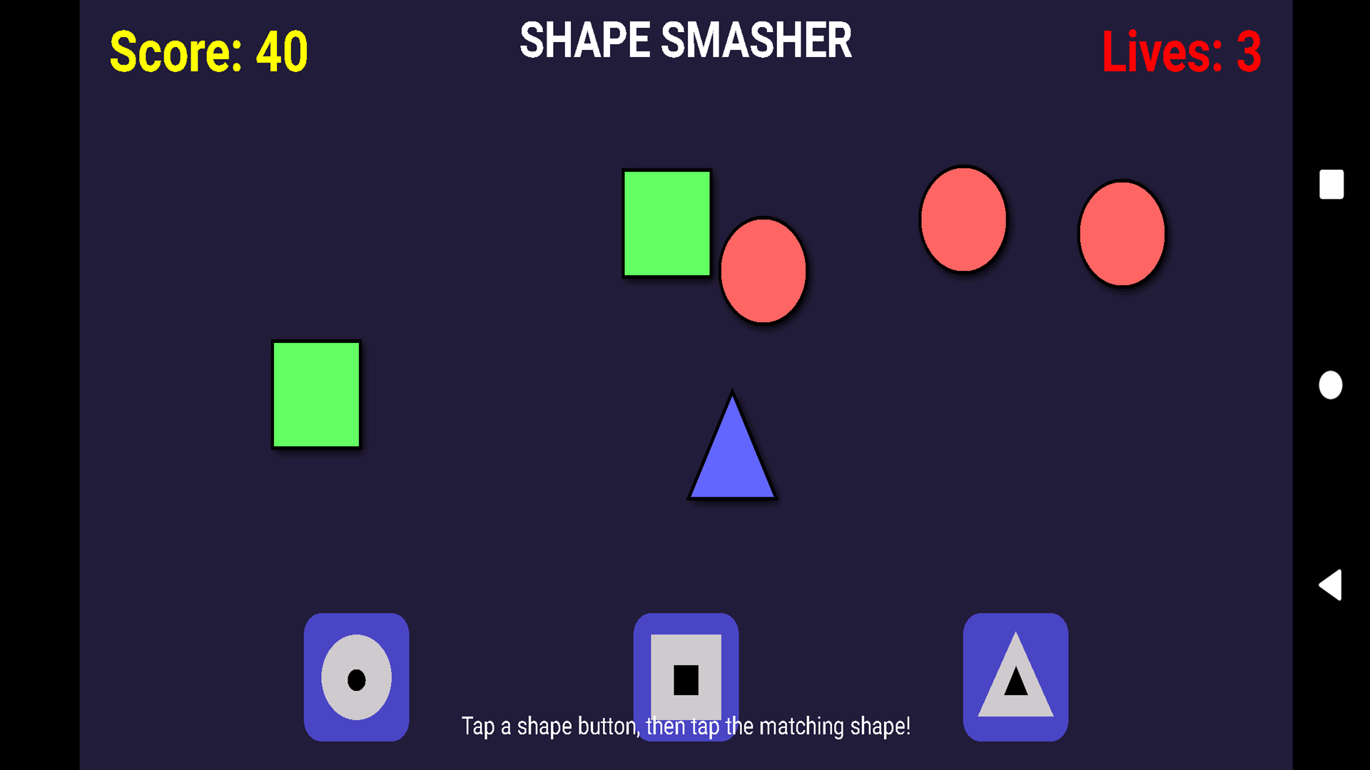 Smash Shapes Game for Kids by alexanderandrewwood
