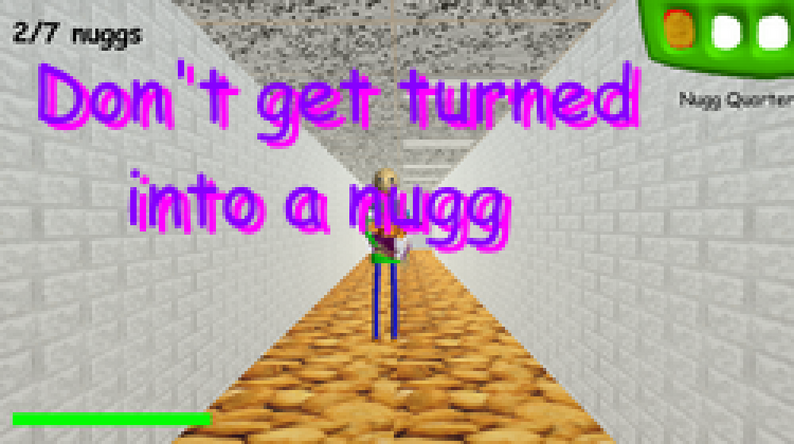 Baldi Likes Nuggs (Mod) by Mr. Cool Projects Mods
