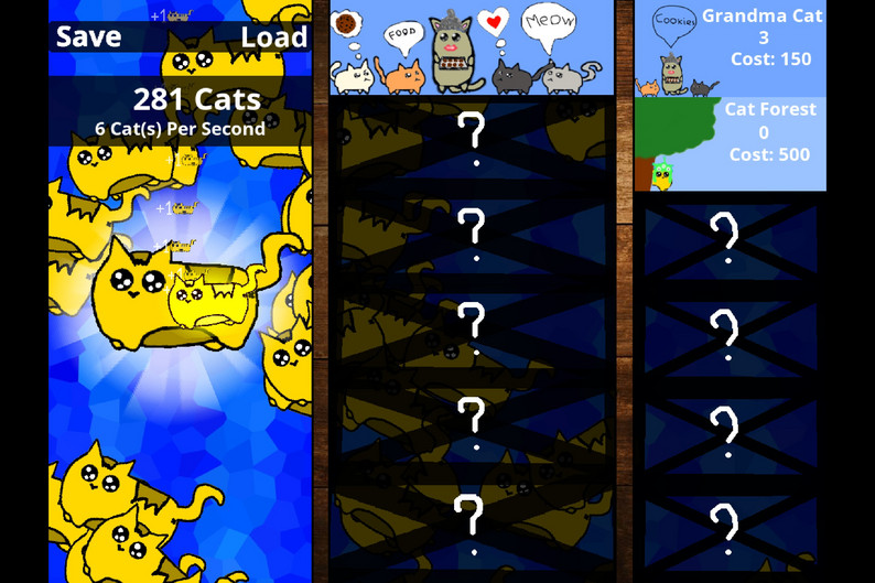 Cat Clicker | a cookie-clicker inspired clicker game! by WormholeGames