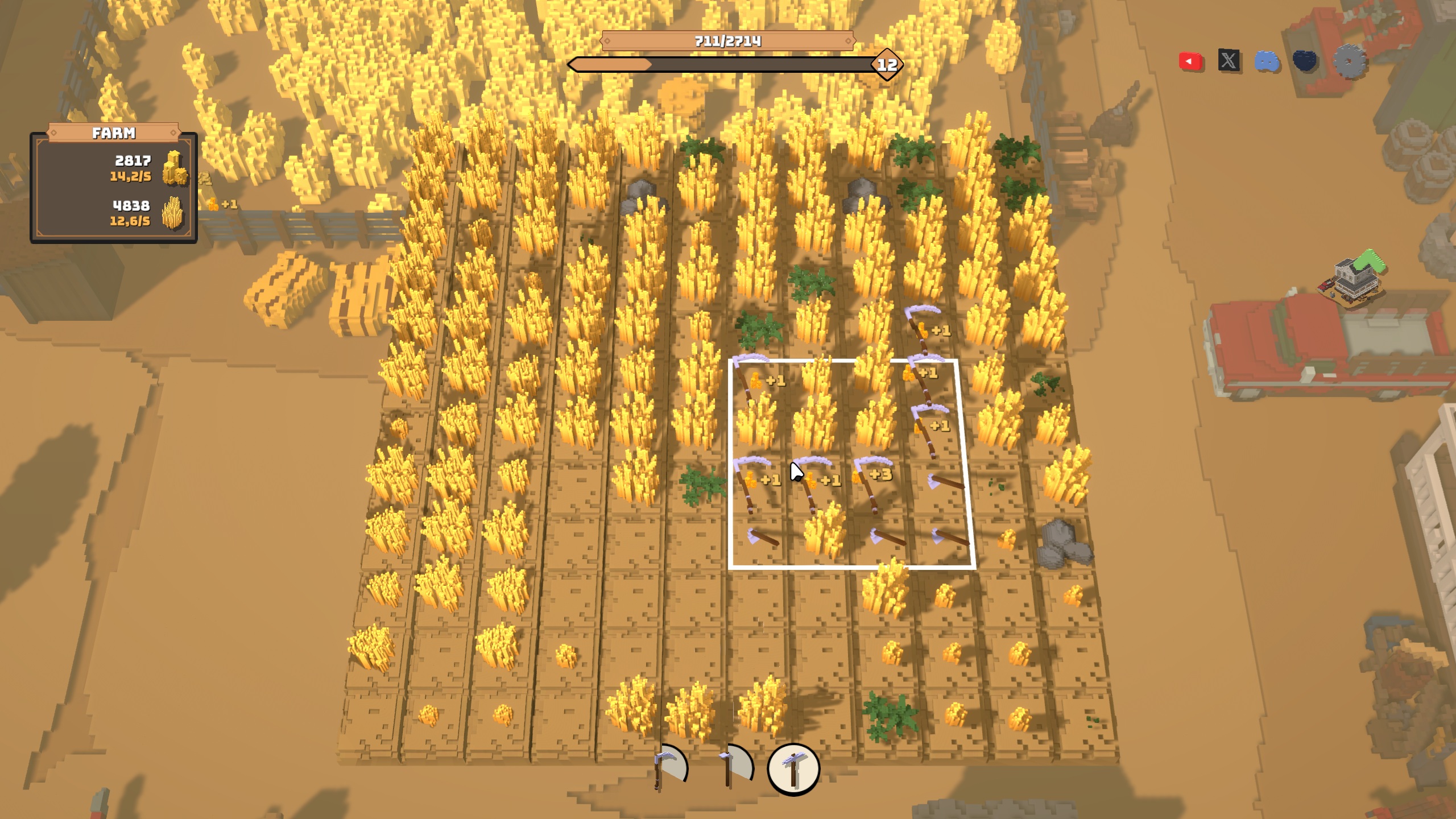 UFOs, Rare Golden Crops, UI Improvements and New Sounds - HarvestCo. by ...