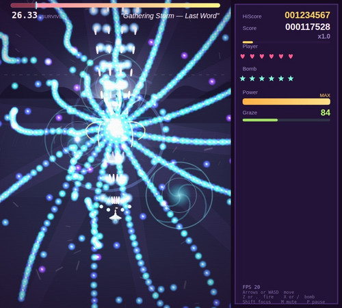 AI did the content, I did the rules: a bullet-hell on the jagged ...