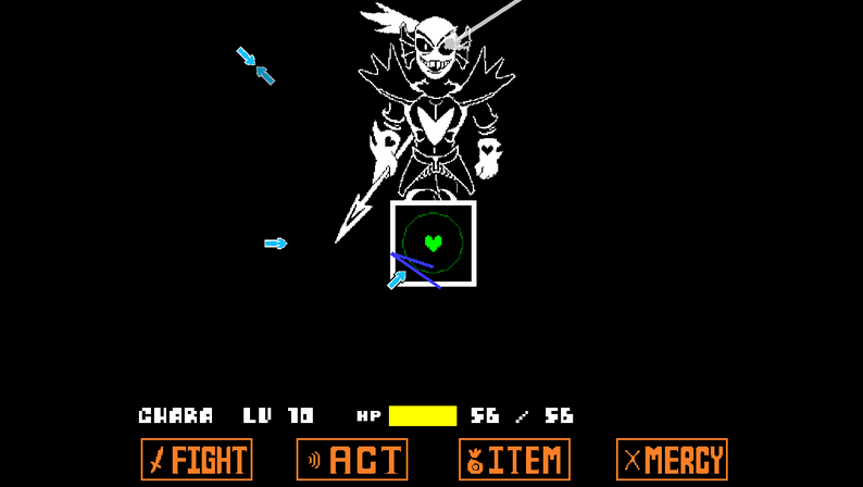 Undyne the Undying fight remake by RG00