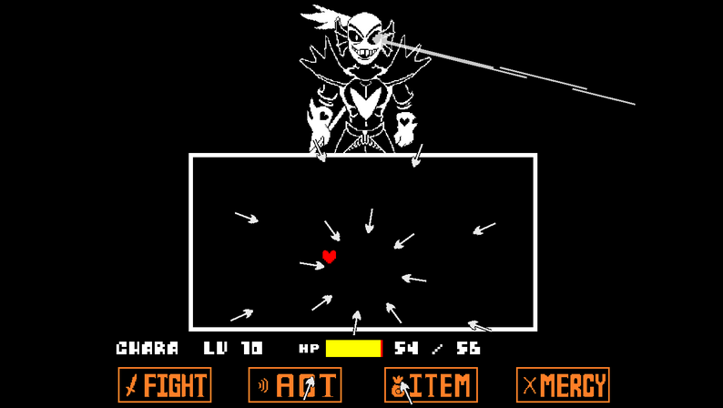 Undyne the Undying fight remake by RG00